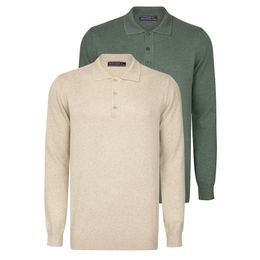 Felix Hardy Pullover Herren Gr&ouml;&szlig;e M beige / gr&uuml;n