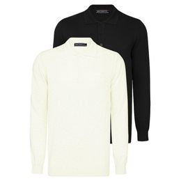 Felix Hardy Pullover Herren Gr&ouml;&szlig;e L schwarz / wei&szlig;