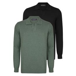 Felix Hardy Pullover Herren Größe L khaki / schwarz