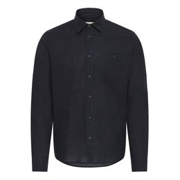 Blend Button Up Shirt ' BHBAY LINEN ' male Black size XL