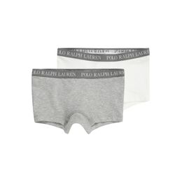 Polo Ralph Lauren Boxershorts Jungen Gr&ouml;&szlig;e 152 grau / graumeliert / wei&szlig;