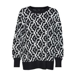 Véro Moda VERO MODA Pullover 'VMNANCY' Damen Größe XS schwarz / offwhite