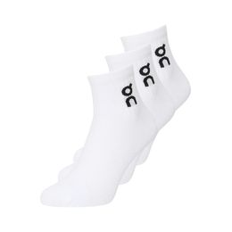 On Sportsocken Herren Gr&ouml;&szlig;e 47/49 schwarz / wei&szlig;