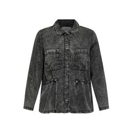 Only Carmakoma Jacke 'CARKenya' Damen Gr&ouml;&szlig;e XXXL/4XL black denim