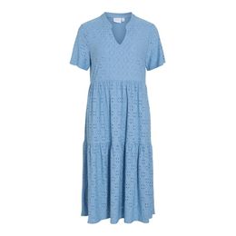 Vila Kleid 'VIKawa' Damen Größe 36 hellblau Winterkleid