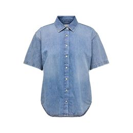 Only Carmakoma Bluse 'CARMontreal' Damen Gr&ouml;&szlig;e 5XL blue denim