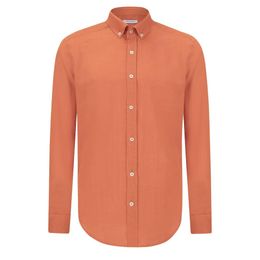 Felix Hardy Button Up Shirt male Orange size M