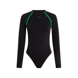 Calvin Klein Swimwear Swimsuit 'Rash Guard' female Black size XS