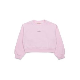 Marni Sweatshirt M&auml;dchen Gr&ouml;&szlig;e 140 pastellpink / schwarz