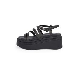 Tommy Jeans Sandale Damen Größe 36 schwarz