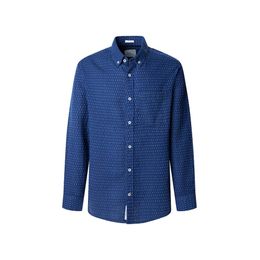 Pepe Jeans Hemd 'Albar' Herren Gr&ouml;&szlig;e XL blau / wei&szlig;
