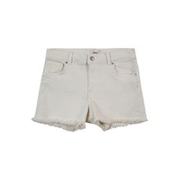 ONLY GIRLS Shorts 'KOGRobyn' M&auml;dchen Gr&ouml;&szlig;e 158 creme