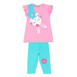 Denokids Tracksuit 'Bunny' girl Pink size 128