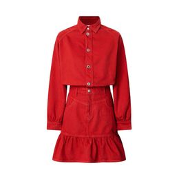Pepe Jeans Kleid 'Melissa' Damen Gr&ouml;&szlig;e 38 rot Winterkleid