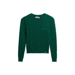 Superdry & Co Pullover 'Essentials' Damen Gr&ouml;&szlig;e XXL dunkelgr&uuml;n