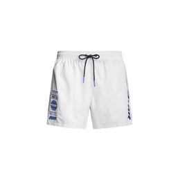 Red Bull Racing x Pepe Jeans Badeshorts 'Motor' Herren Größe S royalblau / weiß