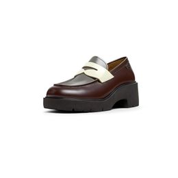 Camper Lace-Up Shoes 'Milah' female Brown, White size 37