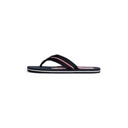 Tommy Hilfiger Zehentrenner Herren Größe 43 navy / rot / weiß