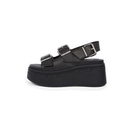 Tommy Jeans Sandale Damen Größe 39 schwarz