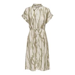 Jacqueline de Yong JDY Kleid 'Camille' Damen Größe 40 creme / oliv Winterkleid