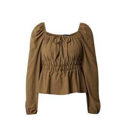Dorothy Perkins Bluse Damen Gr&ouml;&szlig;e S khaki