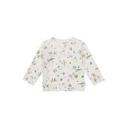 Noppies Shirt 'Ojai' Gr&ouml;&szlig;e 68 dunkelbeige / gr&uuml;n / flieder / wei&szlig;