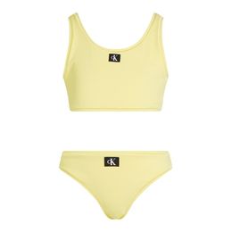 Calvin Klein Swimwear Bikini girl Yellow size 8-10