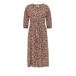 Anou Anou Kleid Damen Größe 36 braun / mischfarben Winterkleid