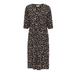 Anou Anou Kleid Damen Größe 38 navy / mischfarben Winterkleid