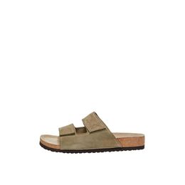 Selected Pantolette 'Bastian' Herren Größe 41 khaki