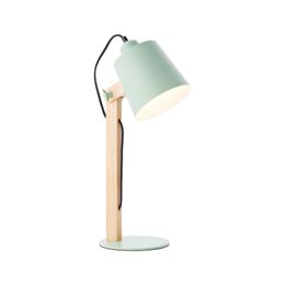 Brilliant Lampe Swivel Tischleuchte gr&uuml;n matt 1x A60, E27, 30W, geeignet f&uuml;r Normallampen (nicht enthalten) Mit Schnurzwischenschalter