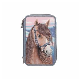 Depesche 3-Fach Federtasche mit 3D-Effekt Miss Melody 20 x 13 x 7,5 cm