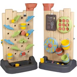 Spielcenter Smoby "Smoby Life, Activity Wall 6-in-1", bunt, Motorikspielzeug, KinderB:48cm H:88cm T:43cm, Kunststoff, Made in Europe, B:48cm H:88cm T:43cm