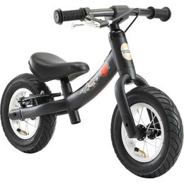 Laufrad Bikestar "Bikestar Kinderlaufrad ab 2 Jahre 10 Zoll Flex", schwarz, Laufräder, KinderL:81cm, L:81cm