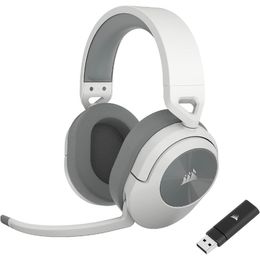 Corsair HS55 Kopfhörer Noise cancelling gaming wireless mit Mikrofon - Weiß