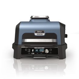 Ninja Smoker- und Holzkohlegrill blau, schwarz 57 x 41 x 51 cm