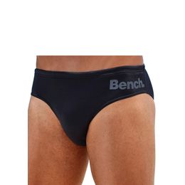 Bench. Herren Badeslip, schwarz, Größe 8