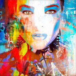 Pro Art Glasbild COLOURFUL WOMAN IV