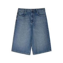 Bershka Shorts Damen Gr&ouml;&szlig;e 34 dunkelblau