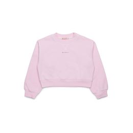 Marni Sweatshirt M&auml;dchen Gr&ouml;&szlig;e 128 pastellpink / schwarz