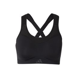 adidas Performance Sport-BH 'Tlrdim' Damen Gr&ouml;&szlig;e M/L dunkelgrau / schwarz
