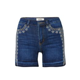 Koroshi Shorts Damen Gr&ouml;&szlig;e 32/34 dunkelblau / hellbraun