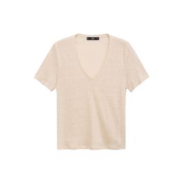 Mango T-Shirt 'LINITO' Damen Gr&ouml;&szlig;e XS ecru