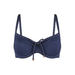 Lingadore Bikinitop Damen Gr&ouml;&szlig;e 80 dunkelblau
