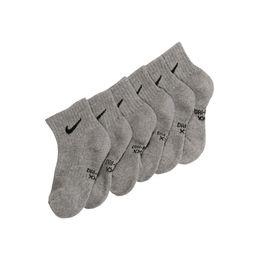 Nike Sportswear Socken M&auml;dchen Gr&ouml;&szlig;e 13/18 graumeliert / schwarz