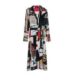 Desigual Blusenkleid 'Designed by Mr. Christian Lacroix' Damen Gr&ouml;&szlig;e 34 bunt Winterkleid