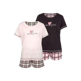 Vivance Pyjama-Sets Damen Gr&ouml;&szlig;e M bunt Winterkleid