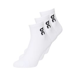On Sportsocken Herren Gr&ouml;&szlig;e 39/42.5 schwarz / wei&szlig;