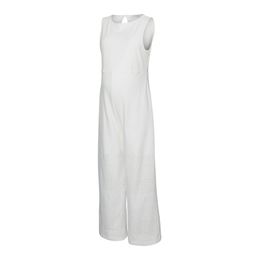 MAMALICIOUS Umstand Jumpsuit 'Langia' Damen Gr&ouml;&szlig;e S wei&szlig;