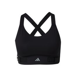 adidas Performance Sport-BH 'FastImpact Luxe' Damen Gr&ouml;&szlig;e M/L schwarz